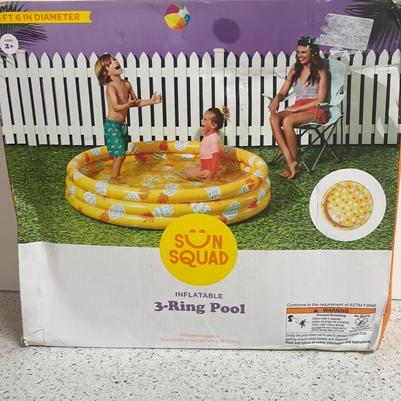 Games | Sun Squad 3 Ring Pool | Poshmark